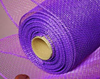 Purple deco mesh | Etsy