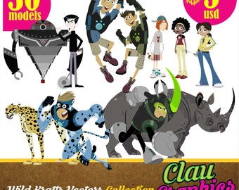 Wild kratts | Etsy