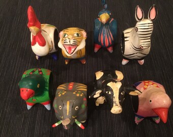 Unique animal napkin rings related items | Etsy