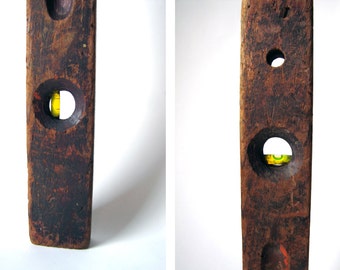 Vintage wood level | Etsy