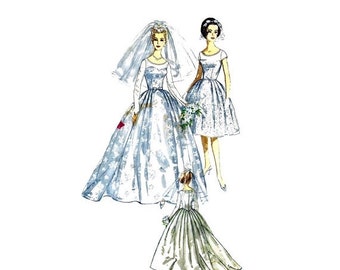 Items similar to 1940s Simplicity 4986 Evening Gown Pattern UNCUT Bust ...