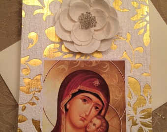 Set of 5 Orthodox Christmas Cards by elonacreations on Etsy
