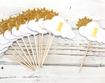 Sun cake topper | Etsy