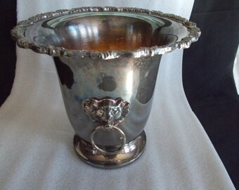 Silver ice bucket | Etsy