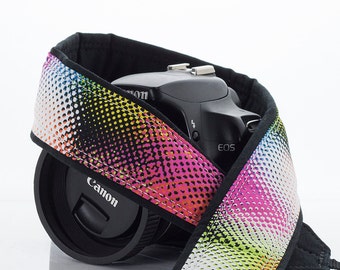 Camera Strap Lace Black White dSLR SLR by ten8e on Etsy