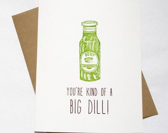 Kind of a big dill | Etsy