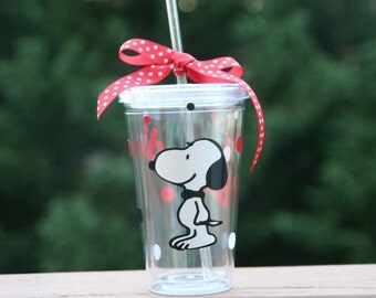Snoopy cup | Etsy