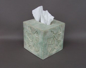 Ceramic tissue box | Etsy