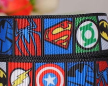 Unique super hero ribbon related items | Etsy