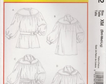 Poet shirt pattern | Etsy