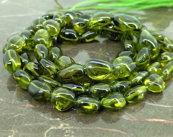 Olive green gemstone | Etsy