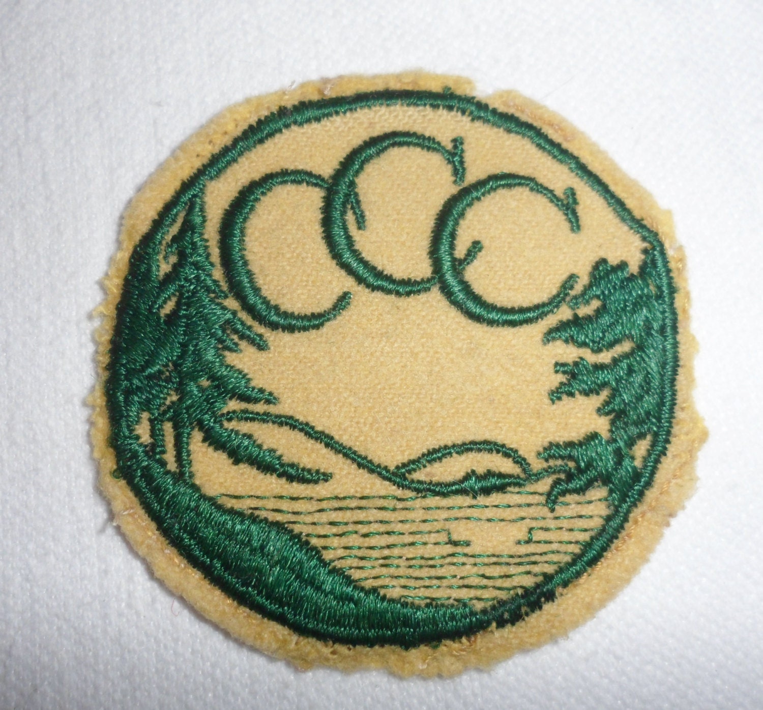 Vintage CCC – Civilian Conservation Corps wool Patch – Free shipping ...
