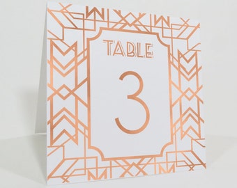 1920s table numbers | Etsy