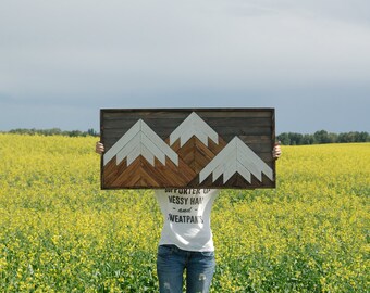 Mountain scene | Etsy