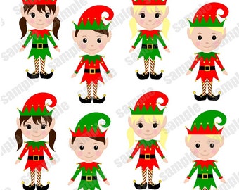 Elf clipart | Etsy