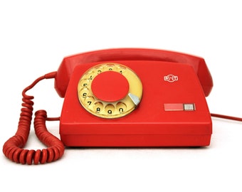 Working rotary phone | Etsy