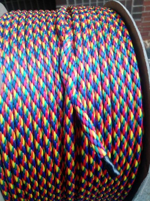 Rainbow Bondage Rope 1/4 MFP 6mm for Shibari or