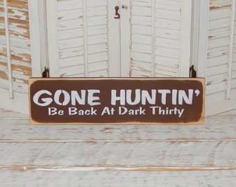 Hunting sign | Etsy