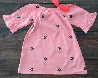 Unique girl football dress related items | Etsy