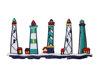 Lighthouse applique | Etsy