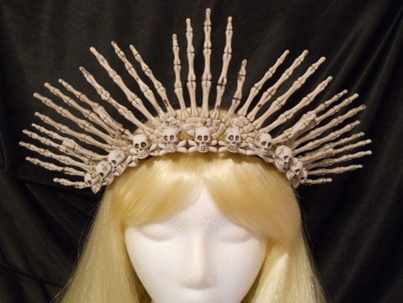 Skull Crown Halloween Crown Sugar Skull Bone Skeleton Day of