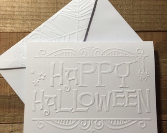 Happy halloween card | Etsy