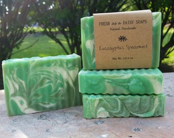 Pomegranate Mango Cold Process soap Natural by FreshAsaDaisySoaps