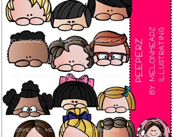 Bobbleheadz clip art Part 2 COMBO PACK by MelonheadzClipArt