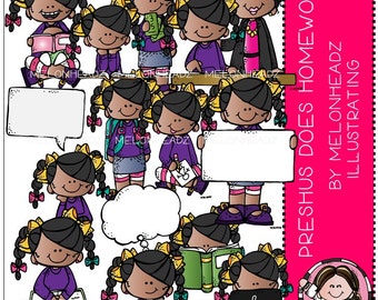 Sports clip art Lucy Doris by MelonheadzClipArt on Etsy