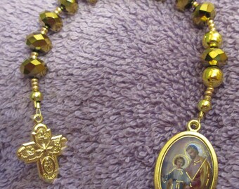 St joseph rosary | Etsy