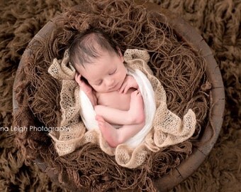 Newborn photo prop basket | Etsy