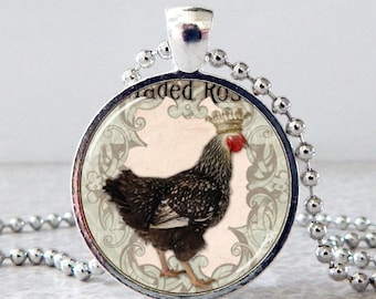 Chicken necklace | Etsy