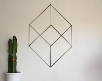 Retro Modern Metal Sculpture Art Abstract Mid Century