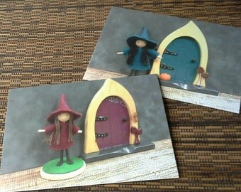 Witch greeting cards | Etsy