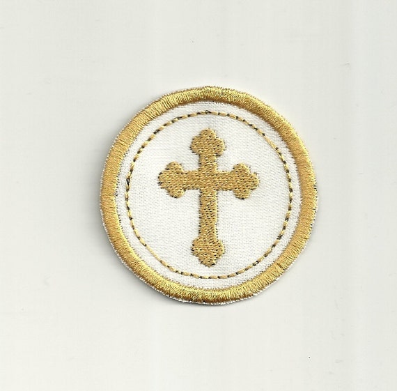 2 Catholic Merit Badge Any Color Combo Custom Made