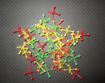 Plastic game pieces | Etsy