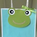 Frog Banner Frog Tag Printable Instant Download