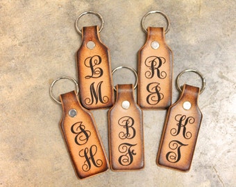 Custom font keychain | Etsy