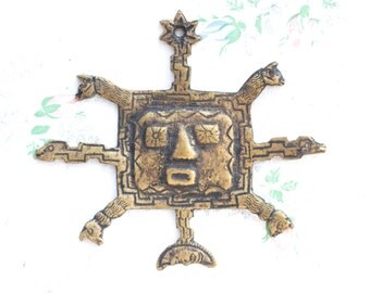 Aztec medallion | Etsy