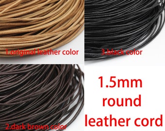 2mm leather cordgenuine leather string cordoriginal leather