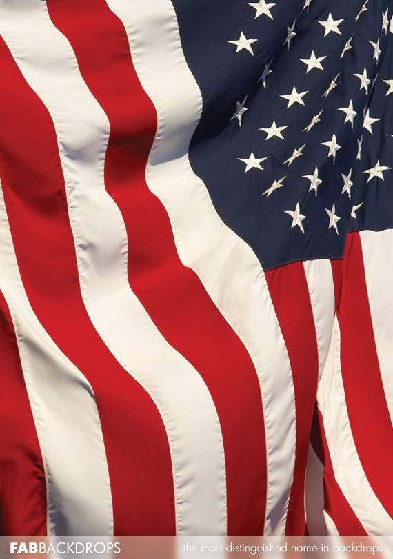 Items similar to 5x7 American Flag Backdrop For Studio Photography ...