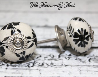Unique white knobs related items | Etsy