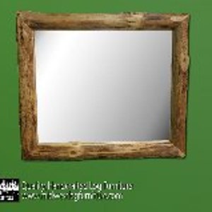 Rustic cabin mirror | Etsy