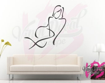 Sexy lady decal | Etsy
