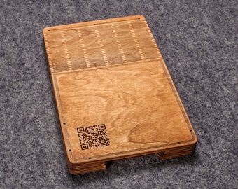 Wooden book cover | Etsy