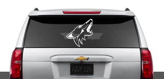 Arizona Coyotes Inspired Car Decal / Coyotes Inspired by StormPass