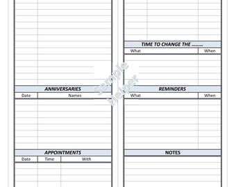 Date reminder | Etsy