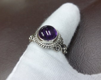 925 amethyst ring | Etsy