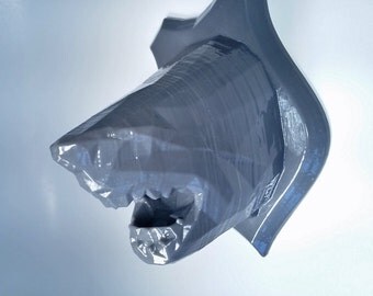 Unique shark trophy related items | Etsy