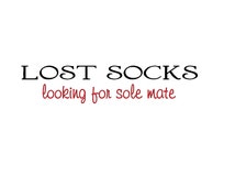 Unique lost socks sign related items | Etsy